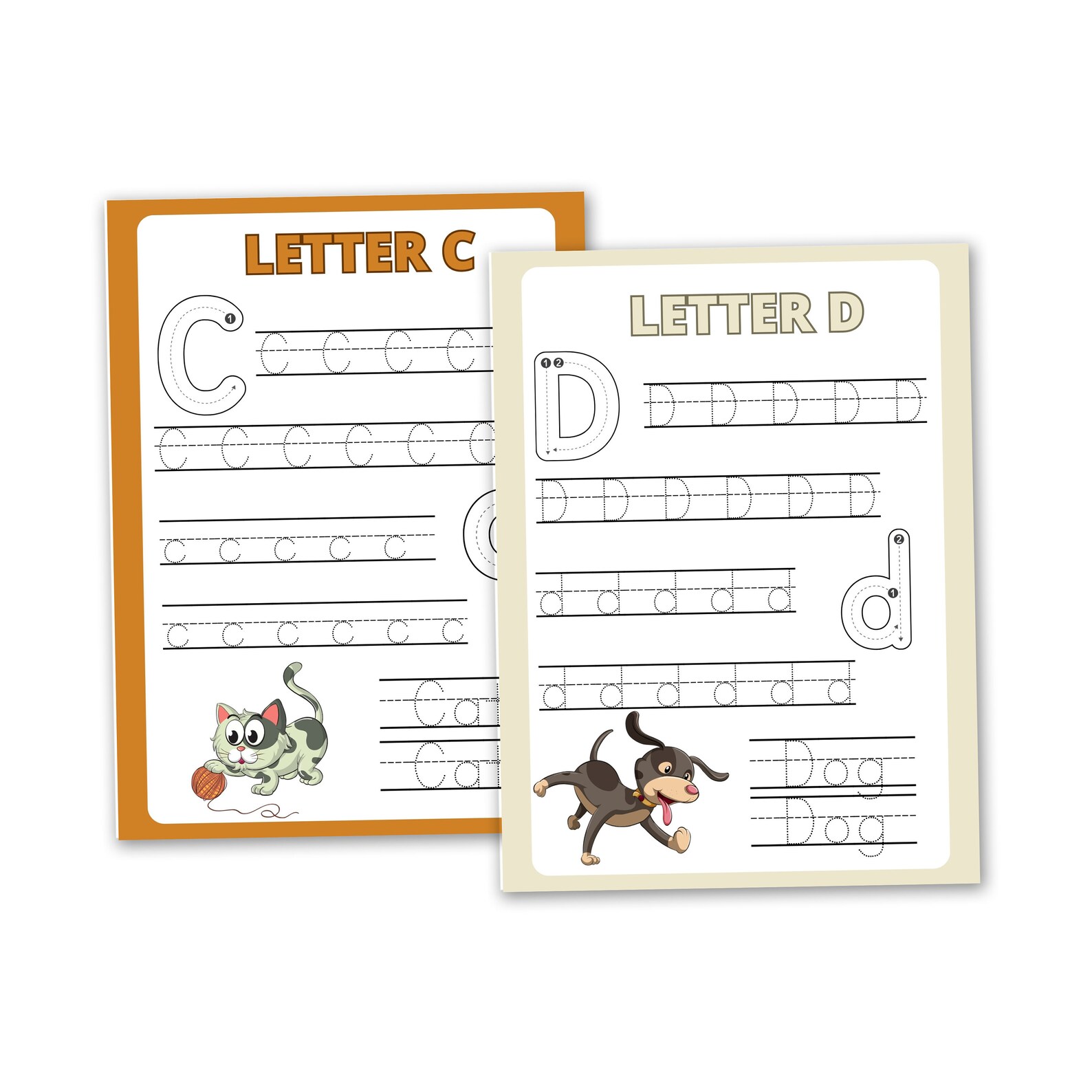 Printable Animal ABC Tracing Workbook | Kids' Animal Wordsearch ...