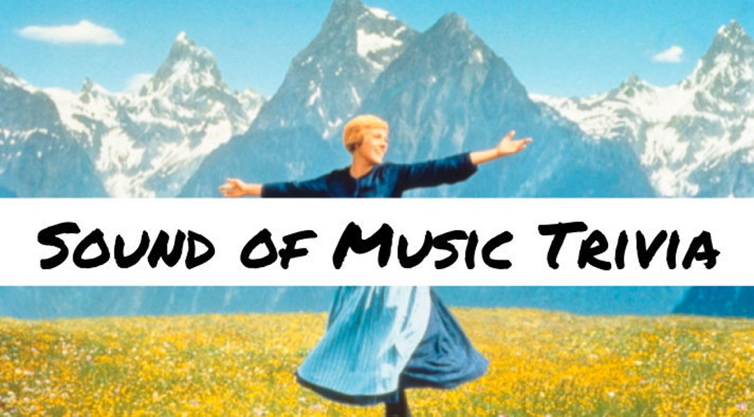 Sound of Music Trivia Pub Quiz Game Downloadable - Etsy
