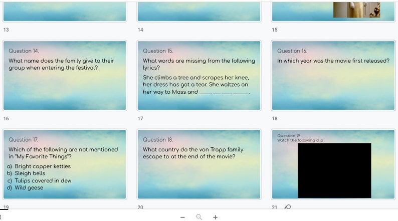 Sound of Music Trivia Pub Quiz Game Downloadable - Etsy