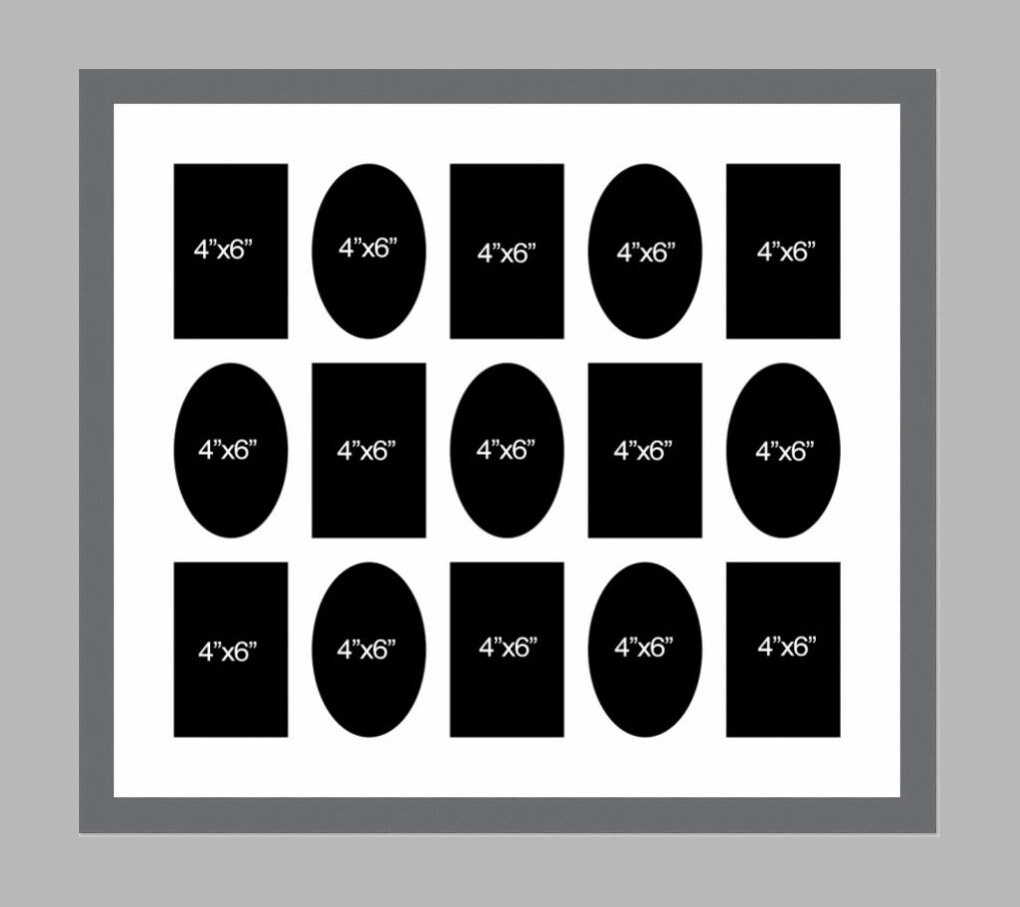Large Multi Photo Picture Frames Holds 15 4x6 - Etsy UK