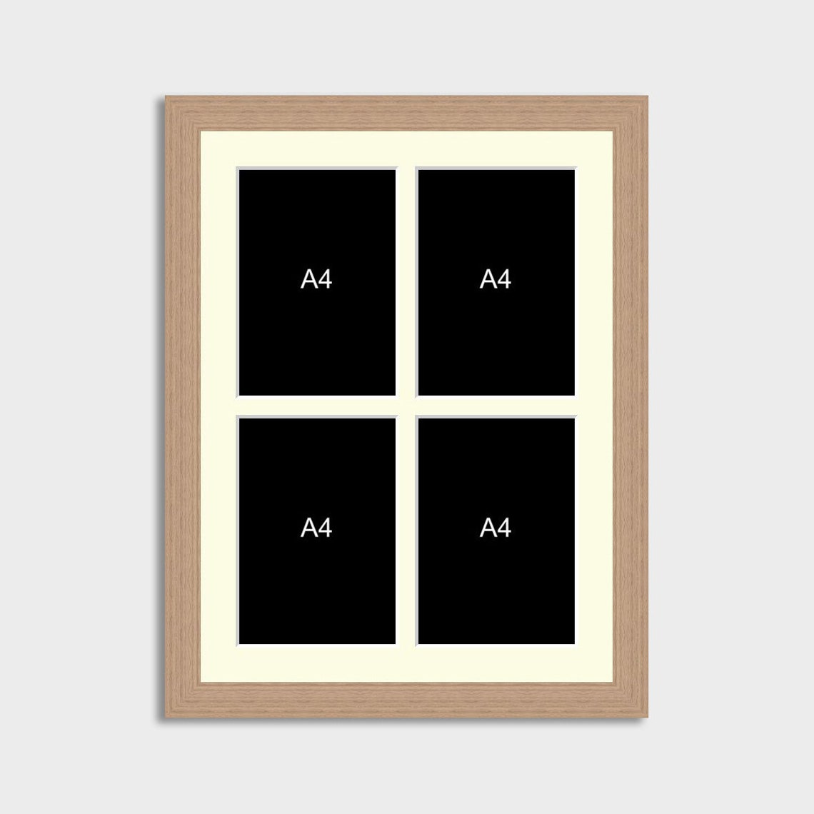 A4 Multi Photo Picture Frames Holds 4 A4 Certificates/photos - Etsy