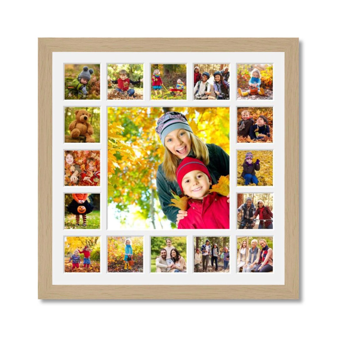 Large Multi Photo Frame Multi Aperture Frame Square Photos - Etsy