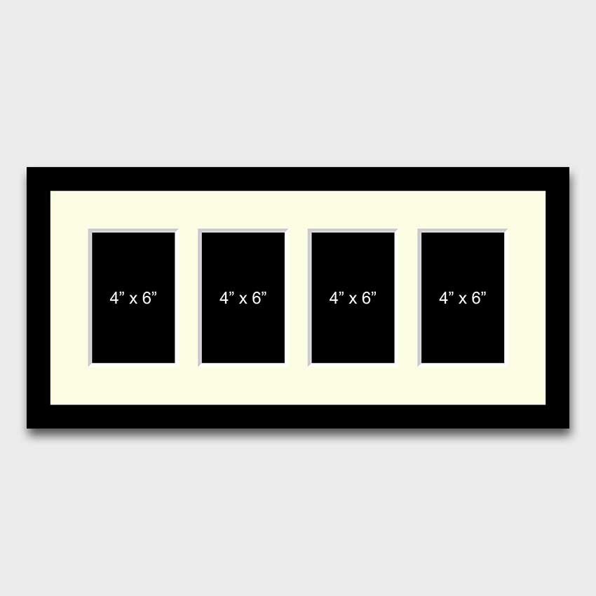 Multi Photo Picture Frame Holds 4 6x4 Photos 22mm - Etsy UK