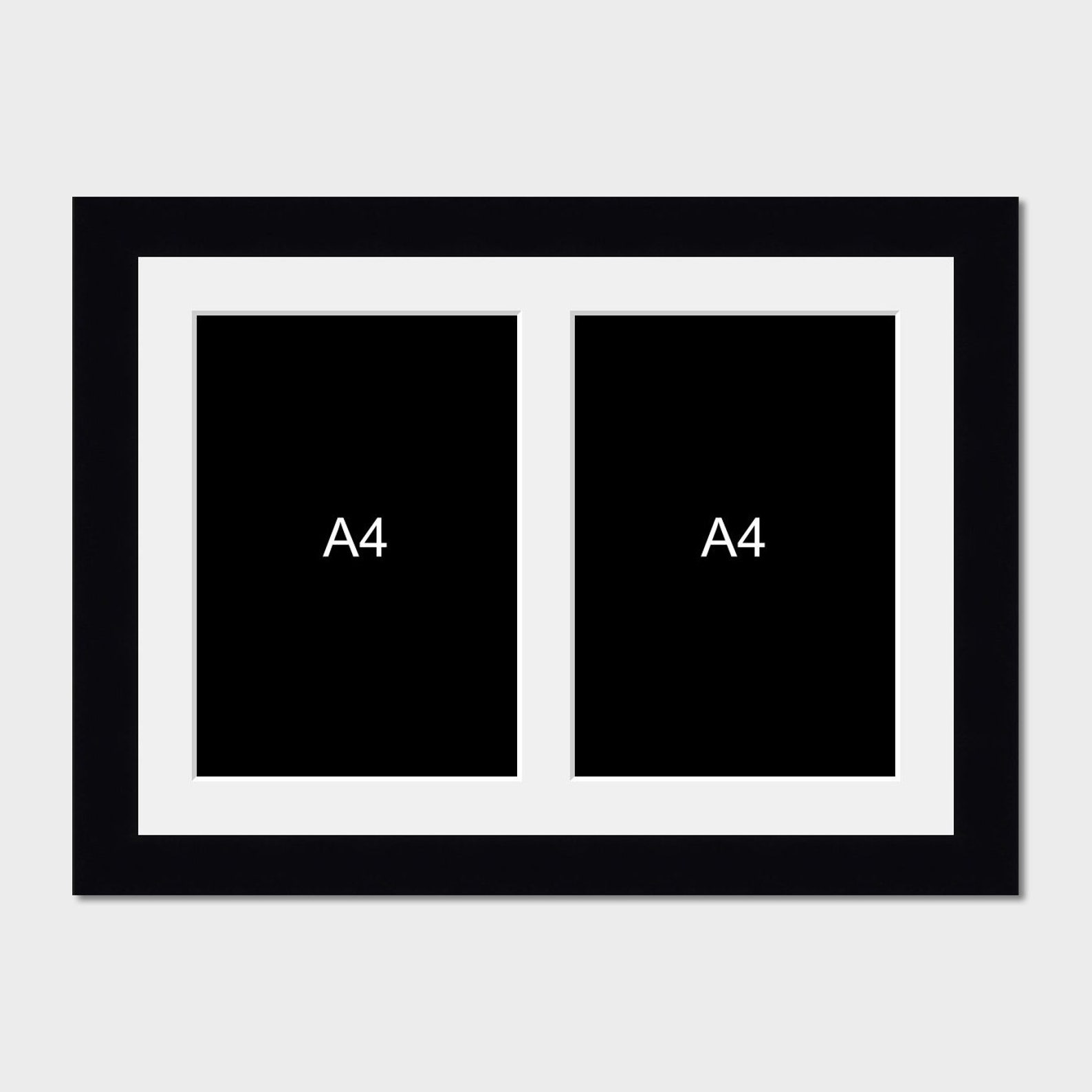 Multi Photo Picture Frame Holds 2 A4 Certificates/photos in - Etsy UK