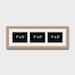 A4 Multi Photo Picture Frames Holds 4 A4 Certificates/photos 30mm Oak ...