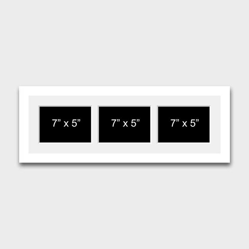 multi-photo-picture-frame-holds-3-7-x-5-photos-etsy-uk