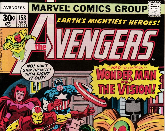 Avengers 158 April 1977 Marvel Comics Grade NM - Etsy