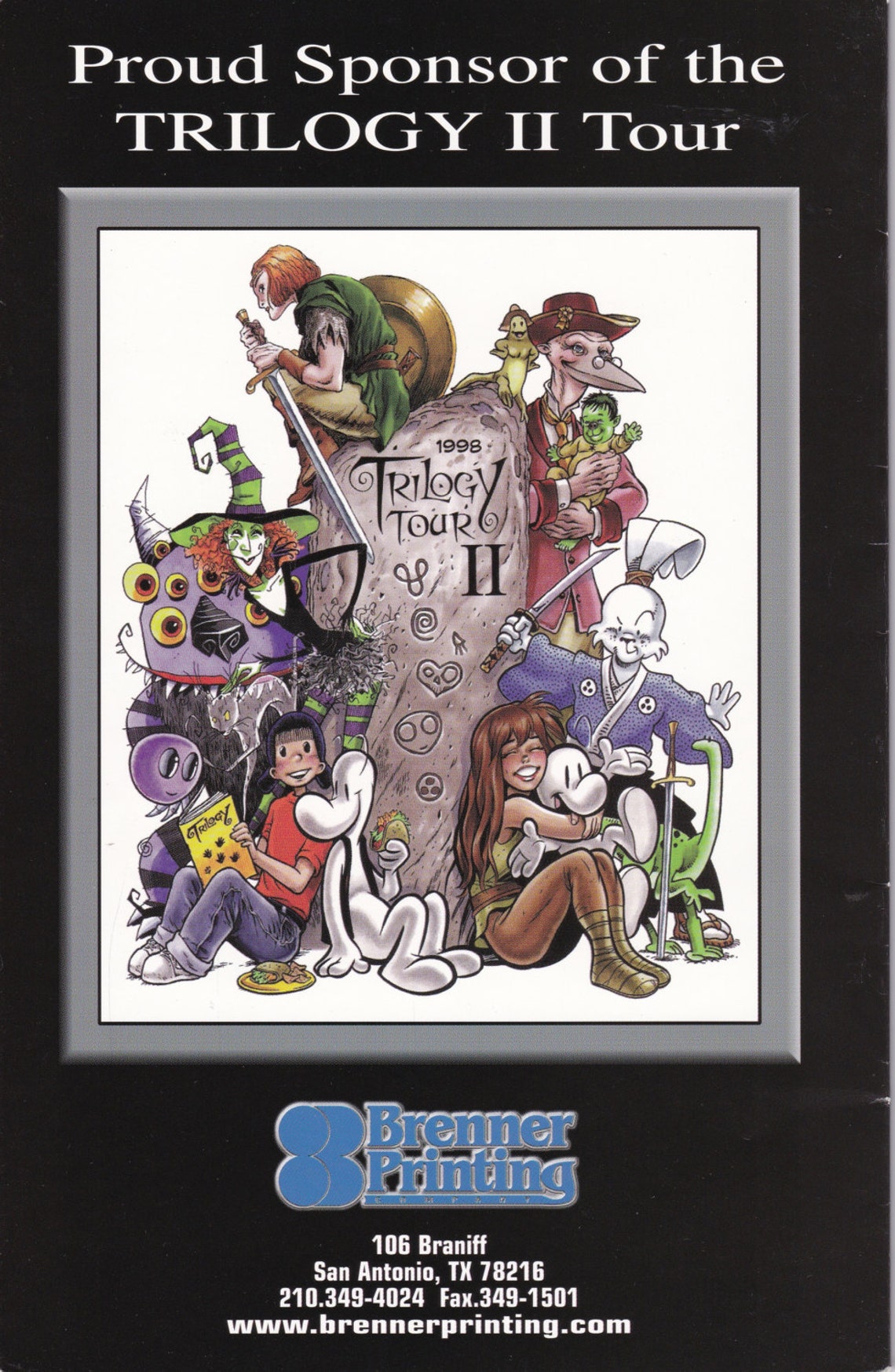 Trilogy Tour Book 2nd Tour 1 June 1998 Signed by Linda - Etsy