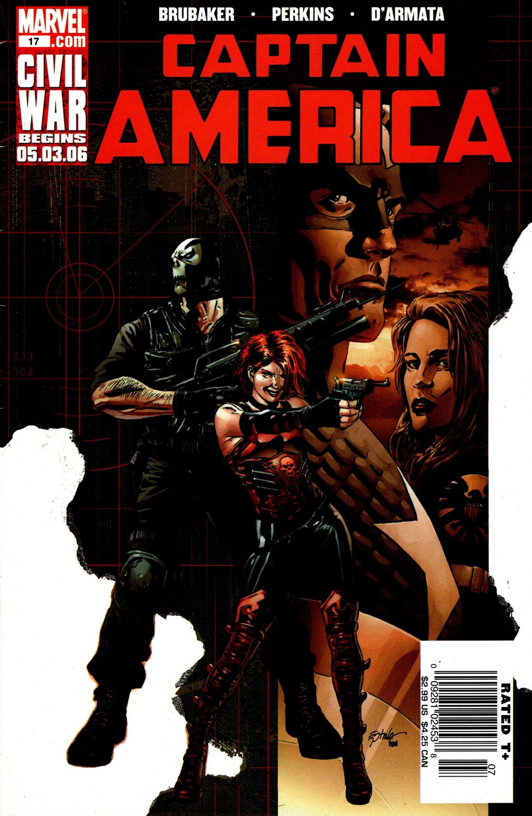 Captain America 17 5th Series June Issue Marvel Comics - Etsy