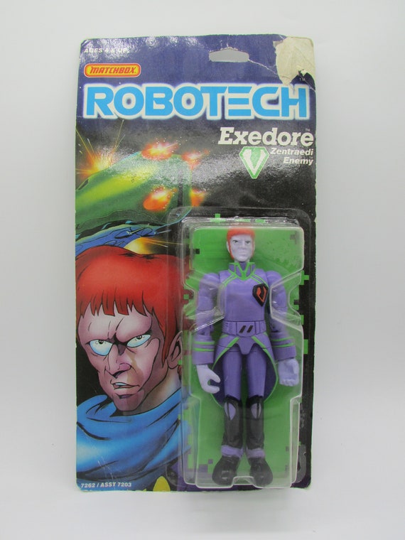Robotech Breetai Exedore Enemy Action Figure 1986 Matchbox - Etsy