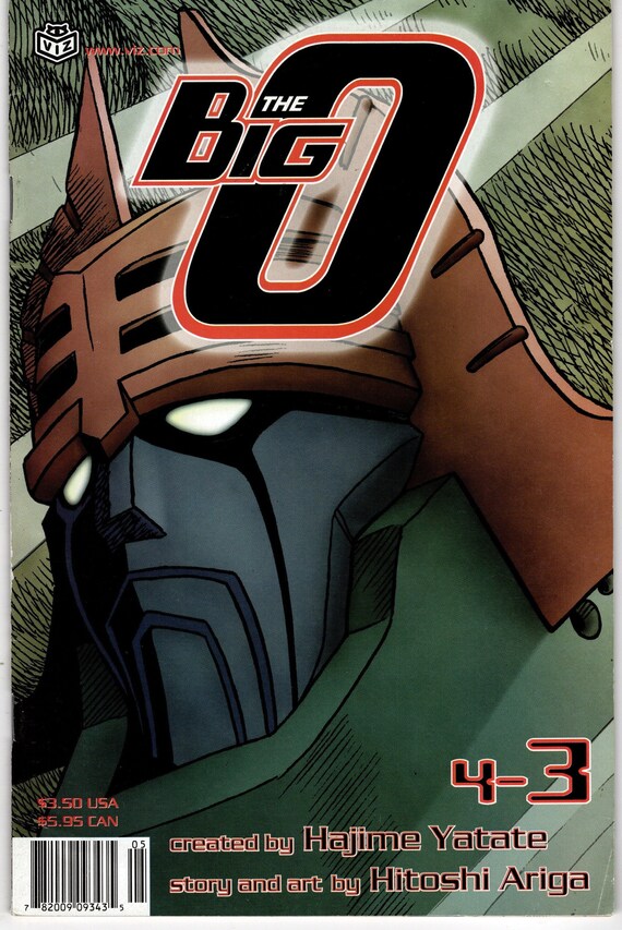 The Big O fourth Series 3 Giant Robot Manga Viz Comics - Etsy