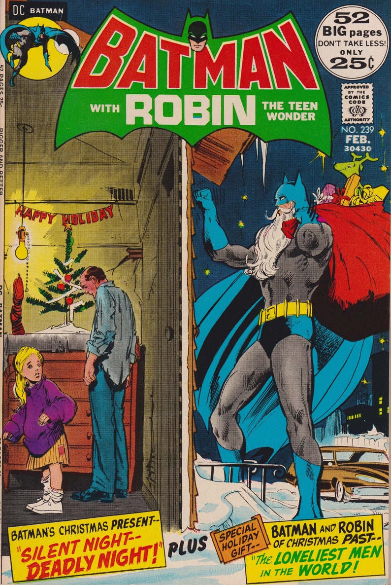 Batman 239 1st Series 1940 February 1972 DC Comics Grade VF - Etsy