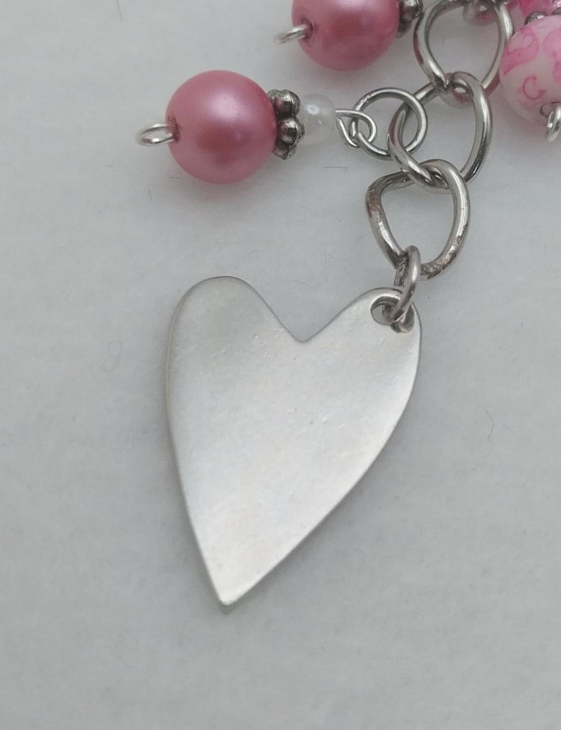 Bonnie CD018, Breast Cancer Awareness Charm, Support Purse Charm, Hope ...