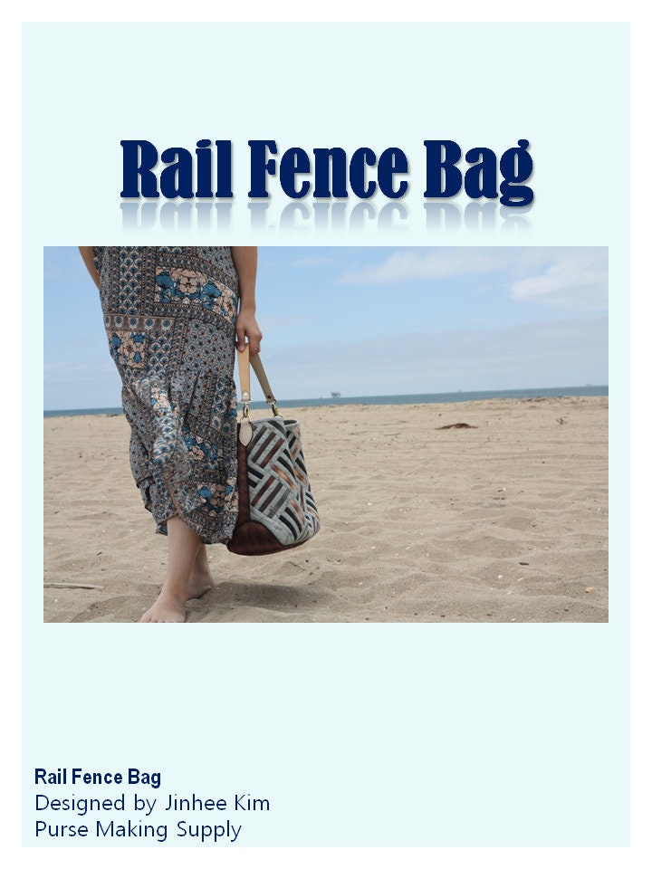 Rail Fence Bag [bag Pattern] - Etsy Canada