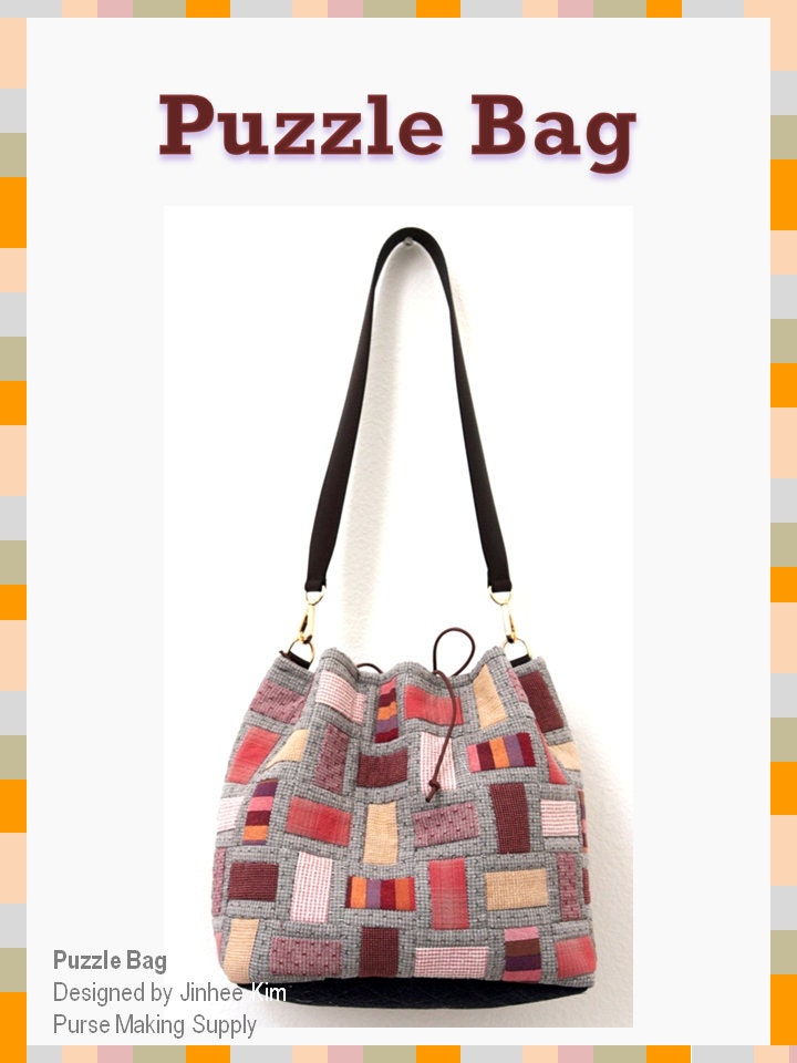 DIY Bag Making Pattern - Puzzle Bag (digital) - Etsy