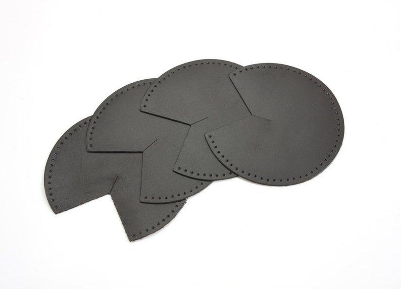 Byhands Synthetic Leather Patch, Bag Corner for Purse Making Supply (3. ...