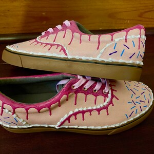 Strawberry Shortcake Hand Painted Sneaker Skate Shoe - Etsy