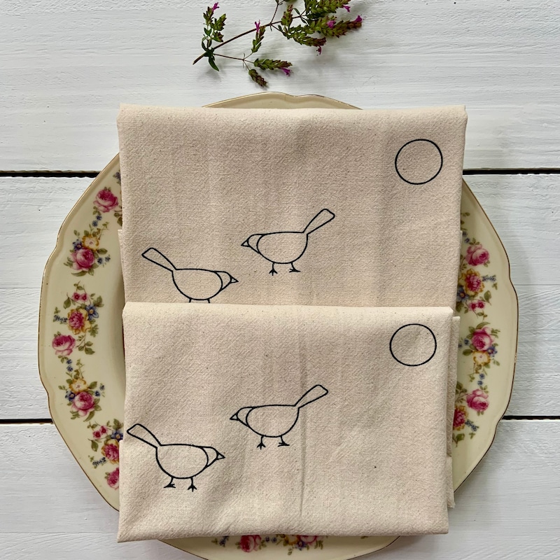 Bird Napkins - Etsy