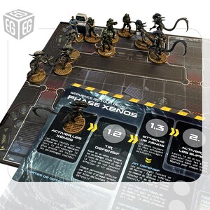 FRENCH | Marine & Xenos Phase Counters | Compatible With Aliens ...