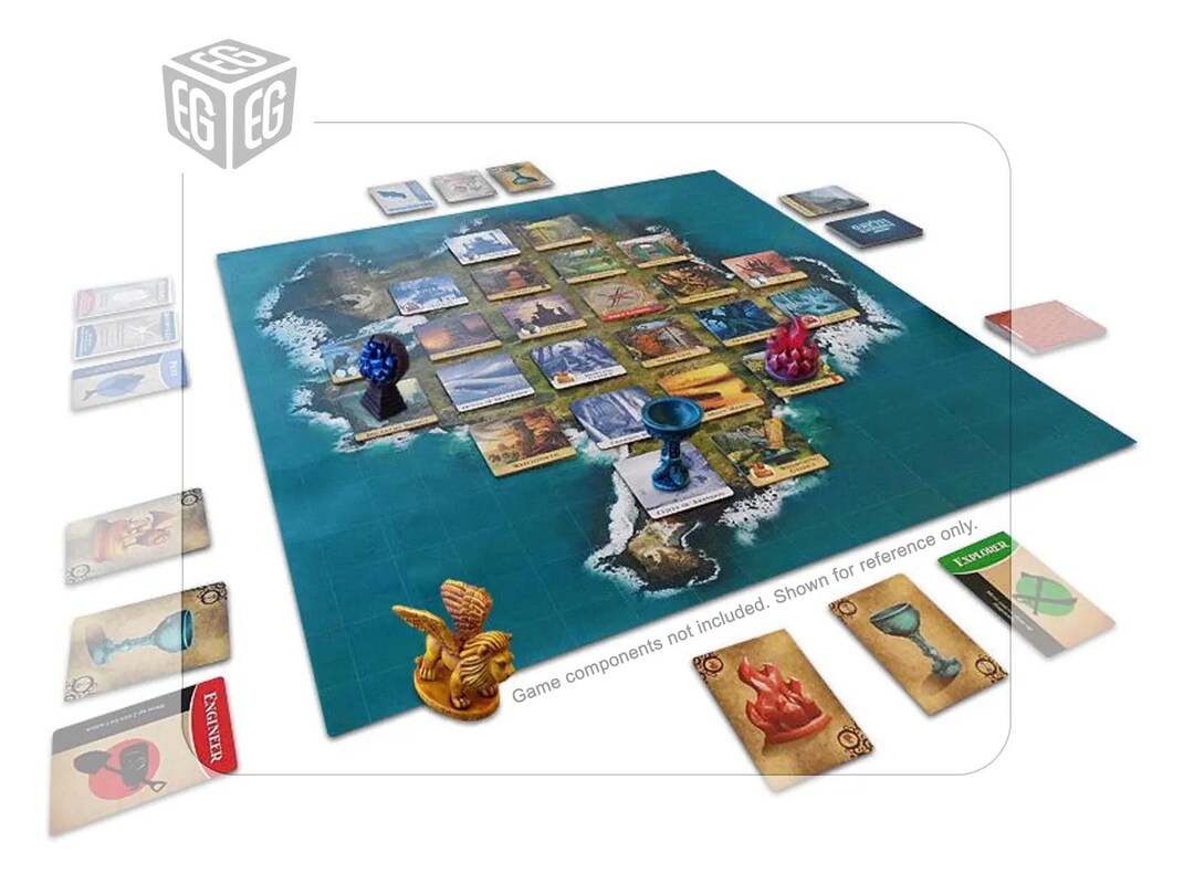 Enhanced Play Mat Design | Compatible With Forbidden Island ...