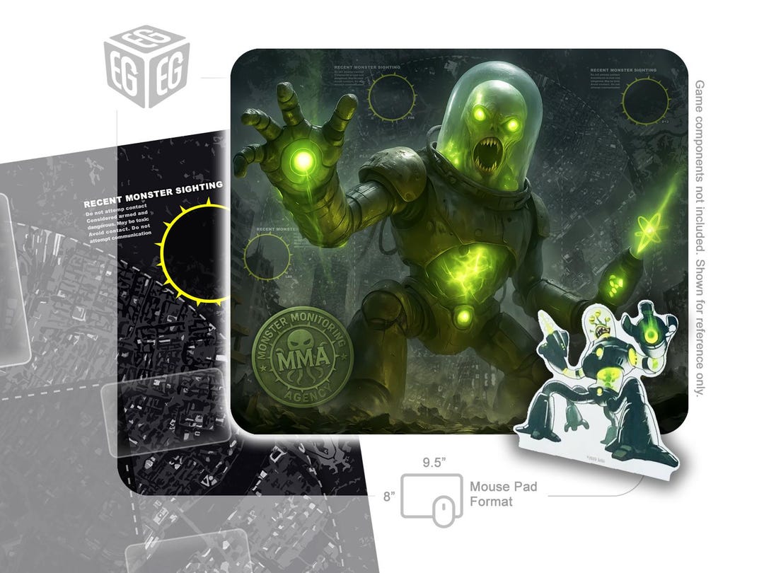 Monster Sighting Report | MMA File 02 | Compatible With King of Tokyo ...