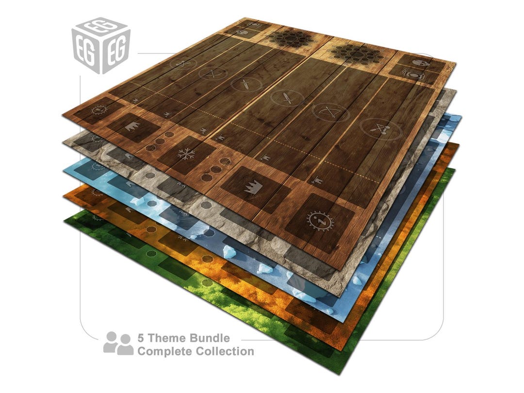 5 Theme Bundle – Shared Play Areas | Compatible With Gwent, the ...
