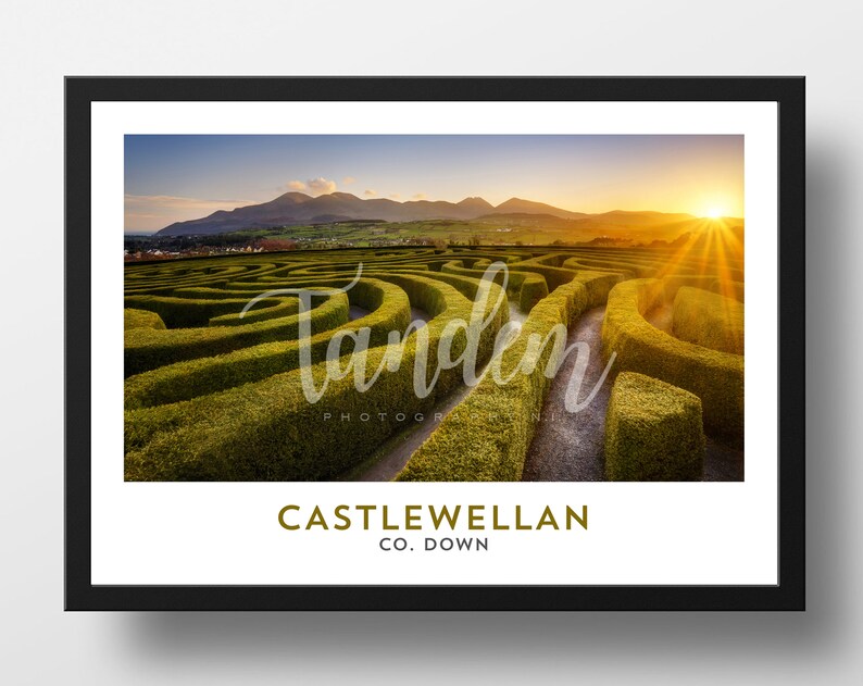 Castlewellan Peace Maze, Mourne, Co. Down, Northern Ireland, TRAVEL ...