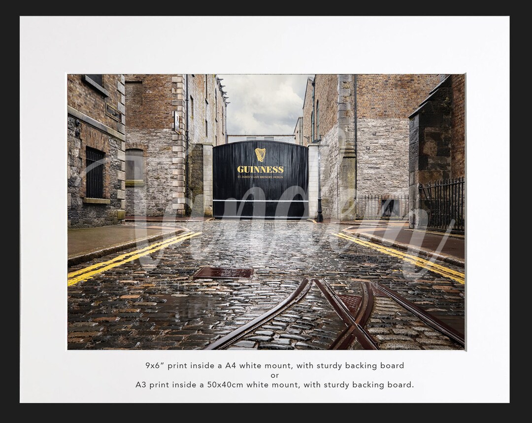 Guinness Gates, St. James's Gate Brewery, Dublin, Ireland Photography ...