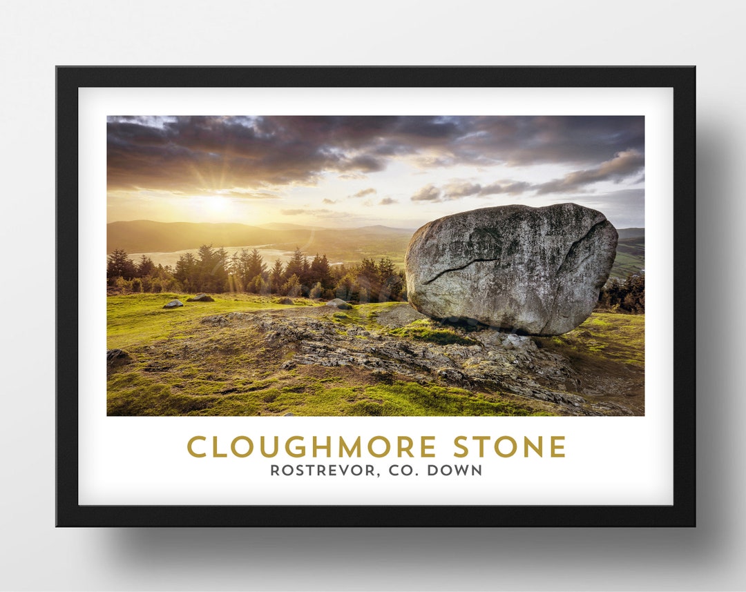 Cloughmore Stone, Rostrevor, TRAVEL Poster / Print - Etsy