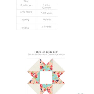 Landslide Quilt Pattern - Etsy