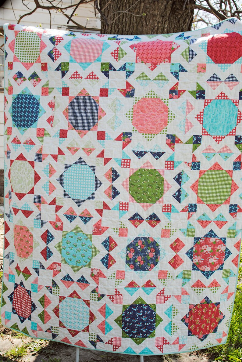 Morocco Quilt Pattern - Etsy
