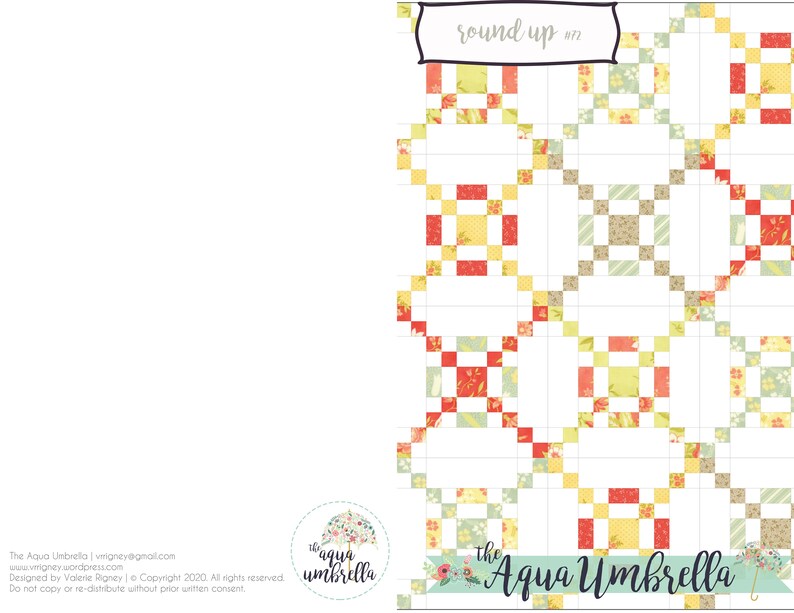 Round up Quilt Pattern - Etsy