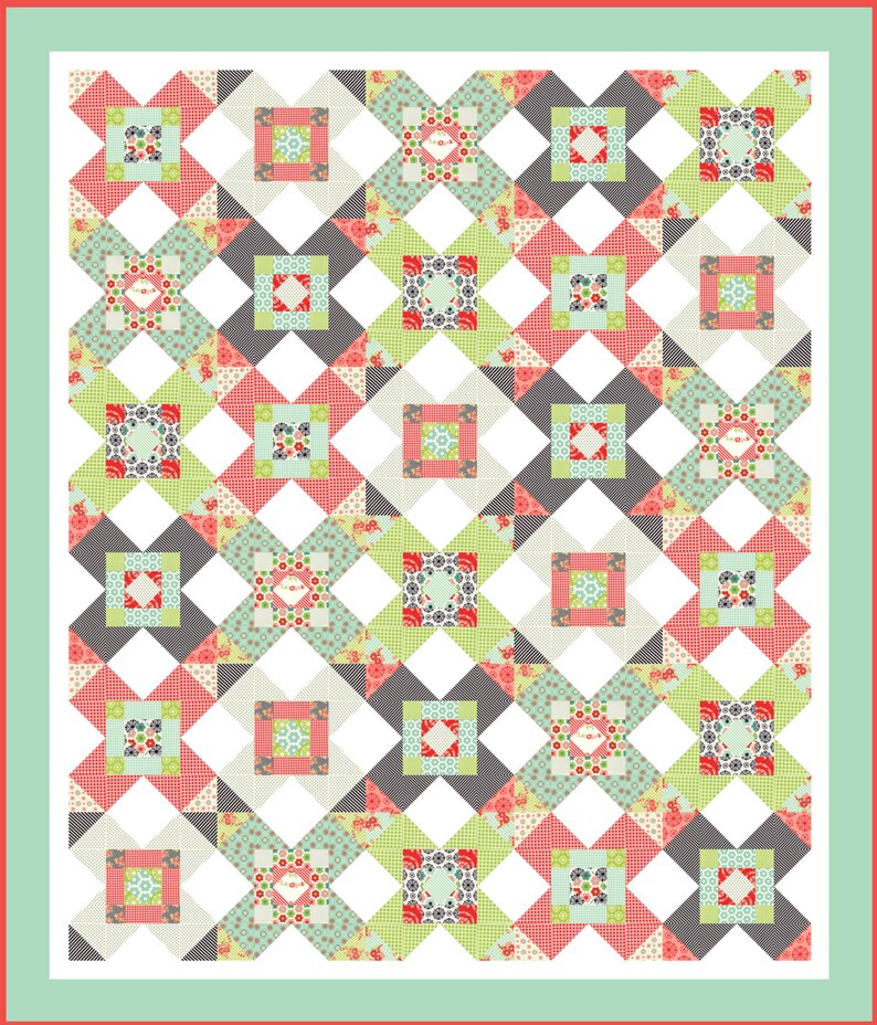 Lattice Quilt Pattern - Etsy