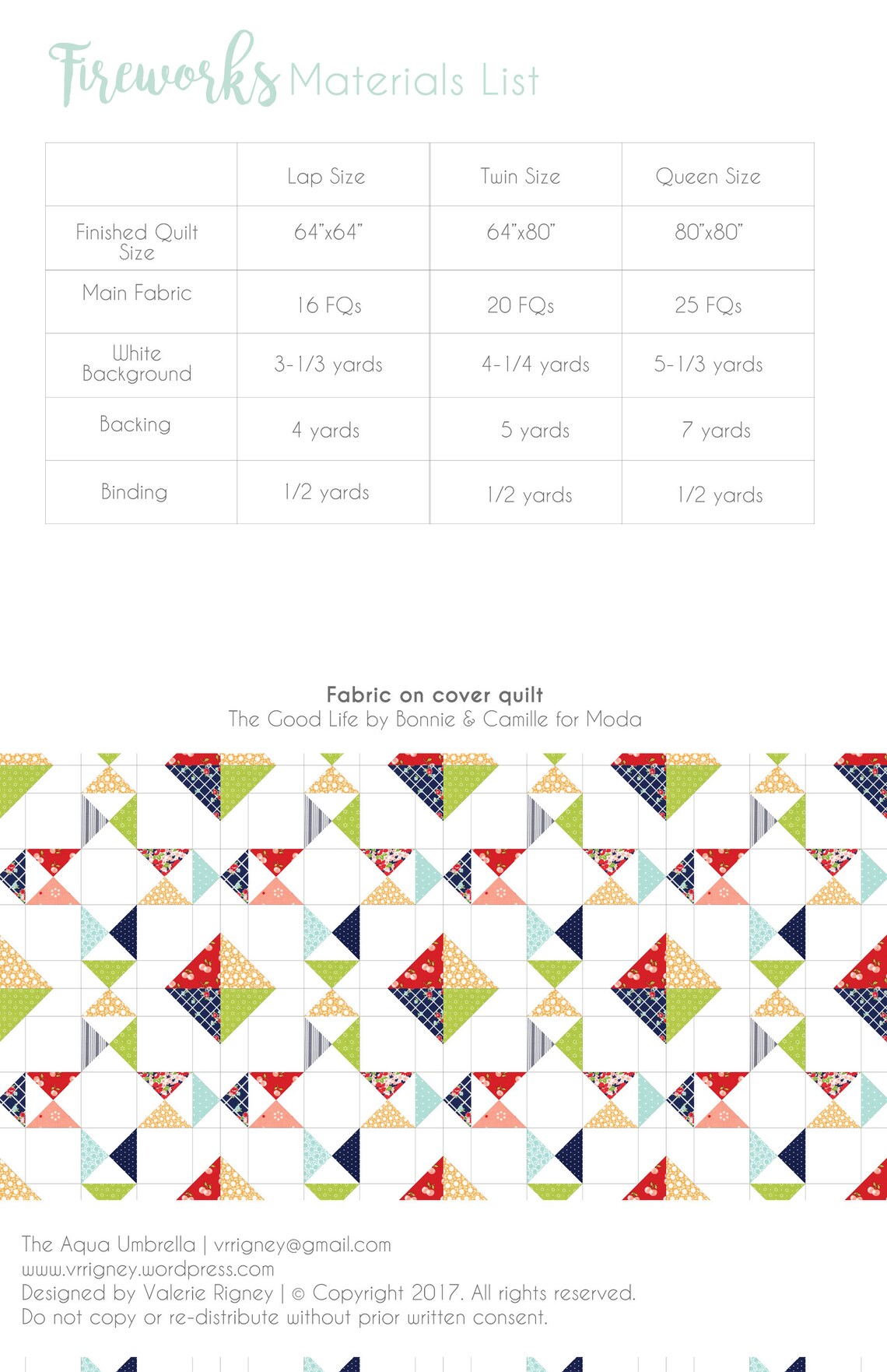 Fireworks Quilt Pattern - Etsy