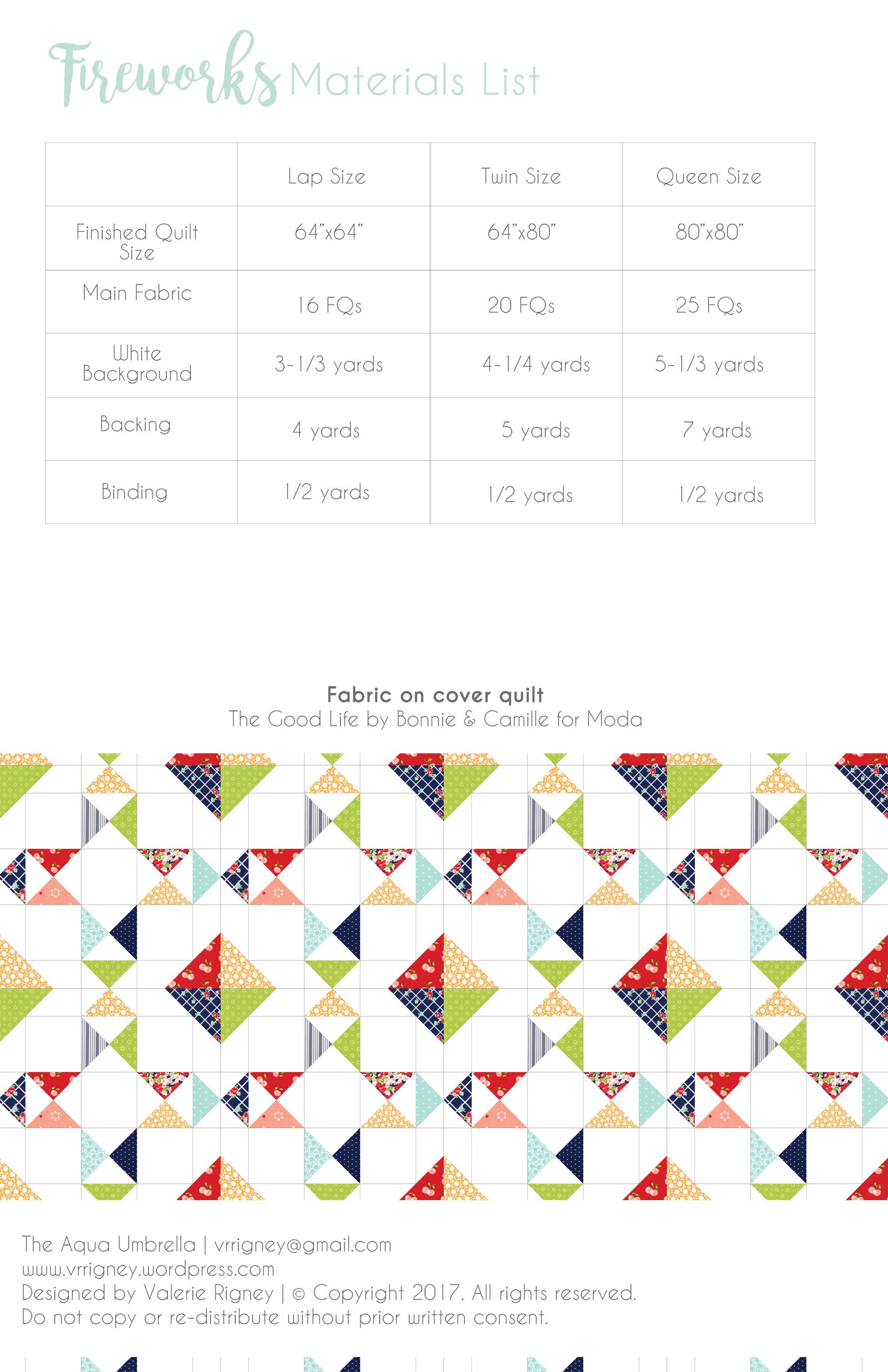 Fireworks Quilt Pattern - Etsy