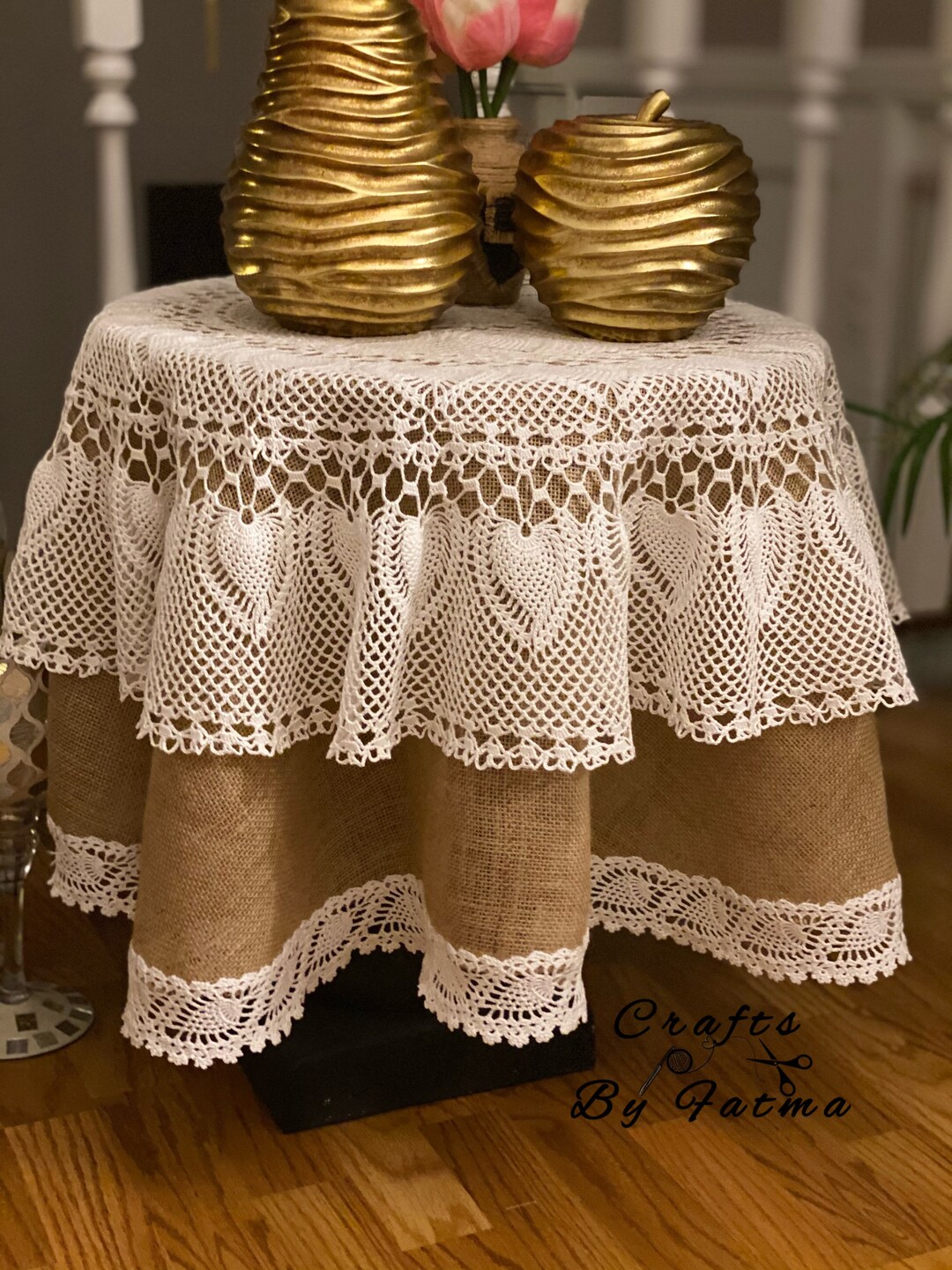 Crochet Circle Tablecloth - Etsy