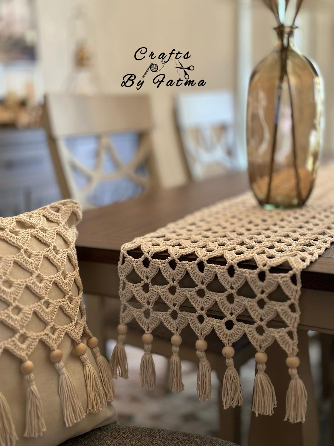 Crochet Table Runner PDF PATTERN - Etsy