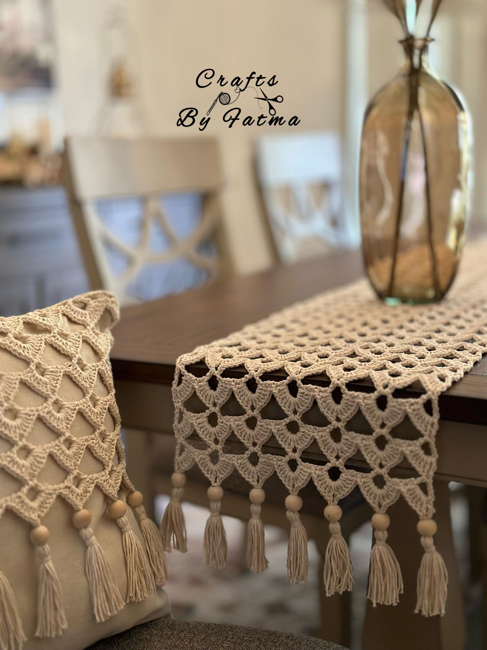 Crochet Table Runner PDF PATTERN - Etsy