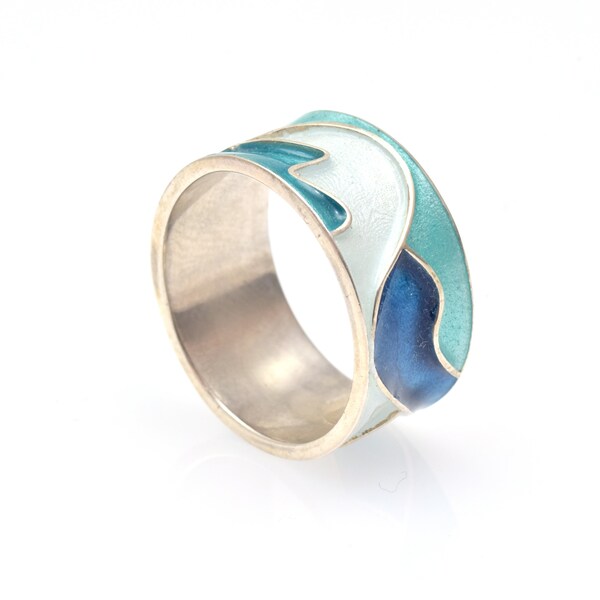 Wave Ring - Etsy