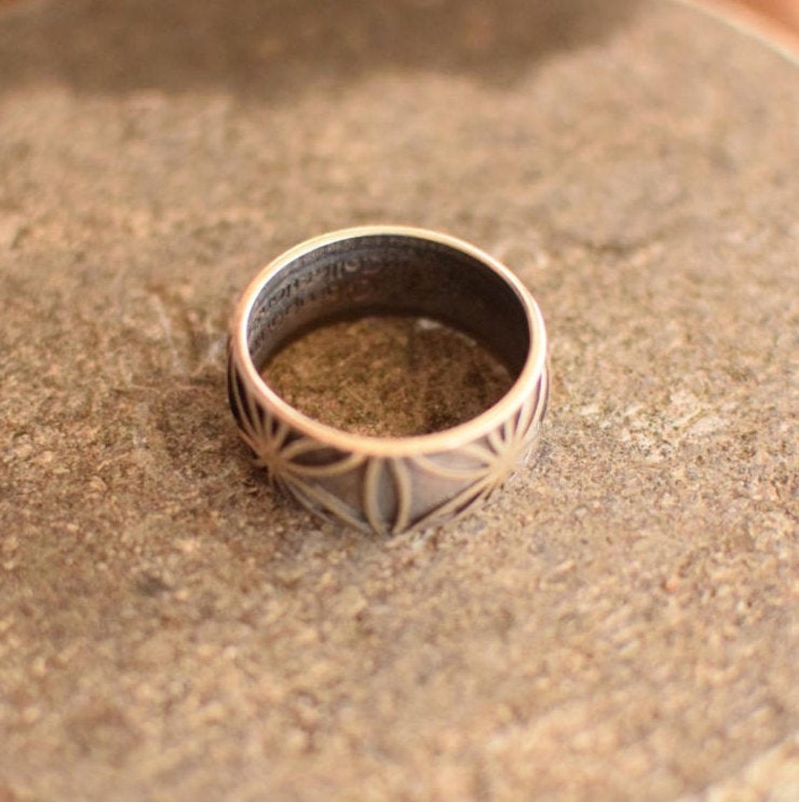 Sacred Geometry Ring | Etsy
