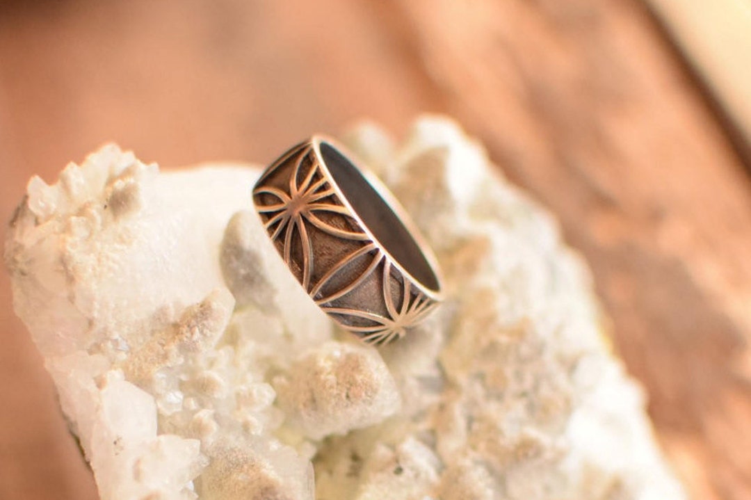 Yogi Ring Spiritual Ring Promise Ring Mens Wedding Band - Etsy