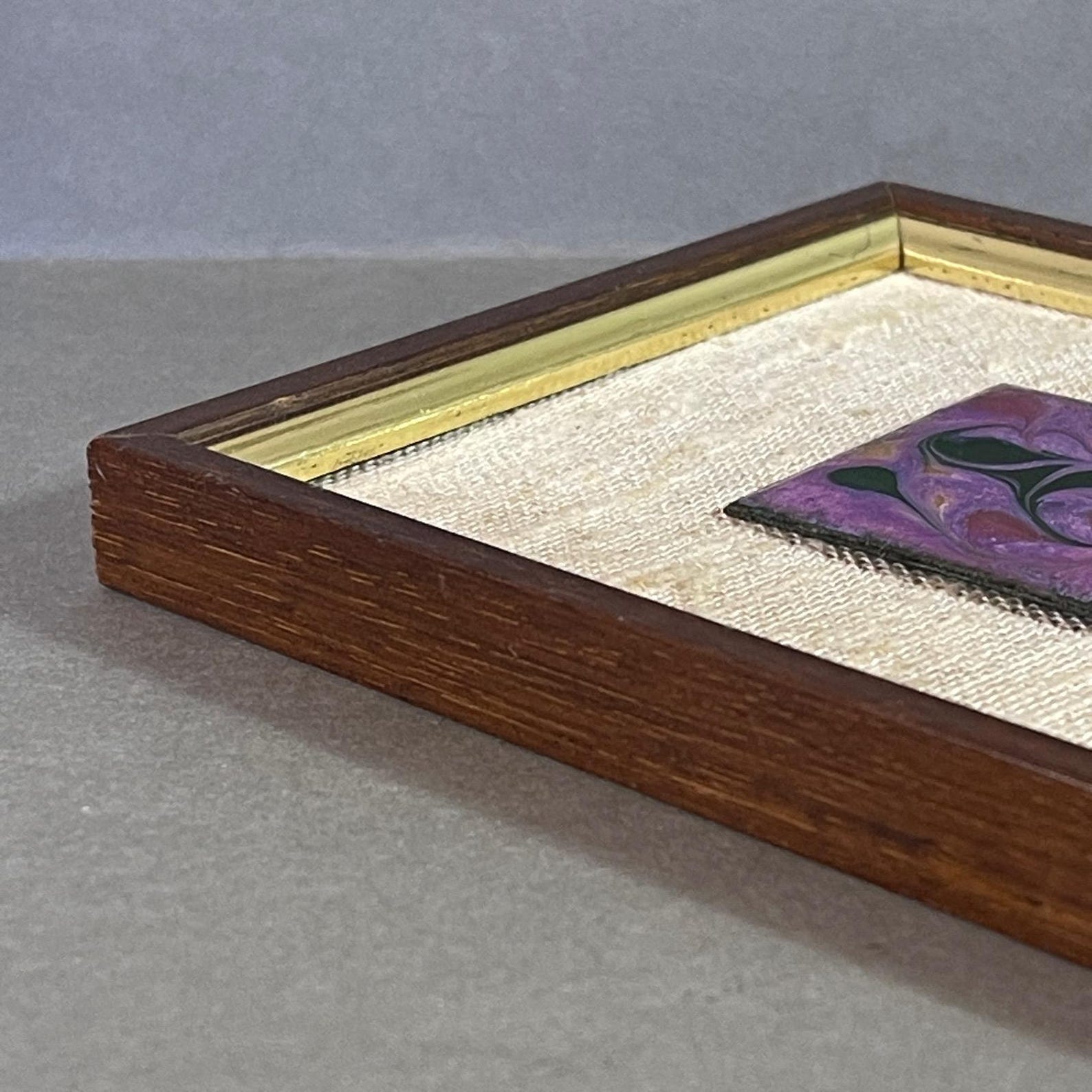 Vintage Enamel Decor, Abstract Copper Wall Decor, 60s 70s Retro Art - Etsy