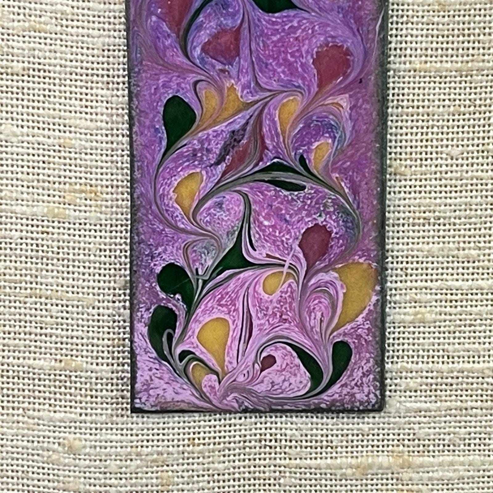Vintage Enamel Decor, Abstract Copper Wall Decor, 60s 70s Retro Art - Etsy