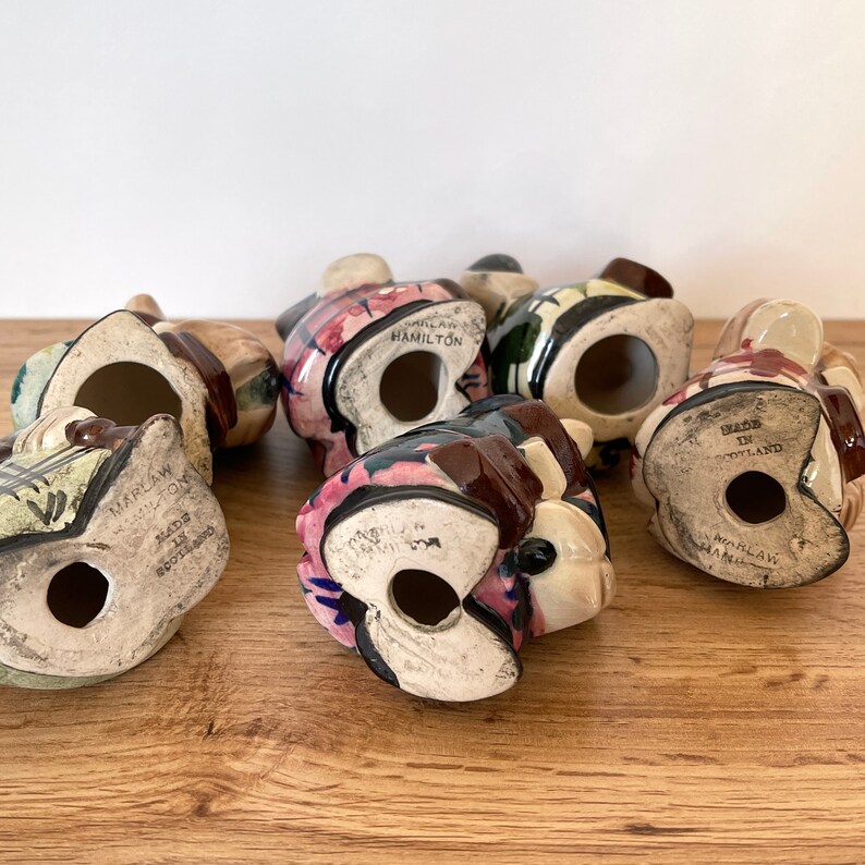 MARLAW HAMILTON FIGURINE / Pottery / Hand Painted / - Etsy