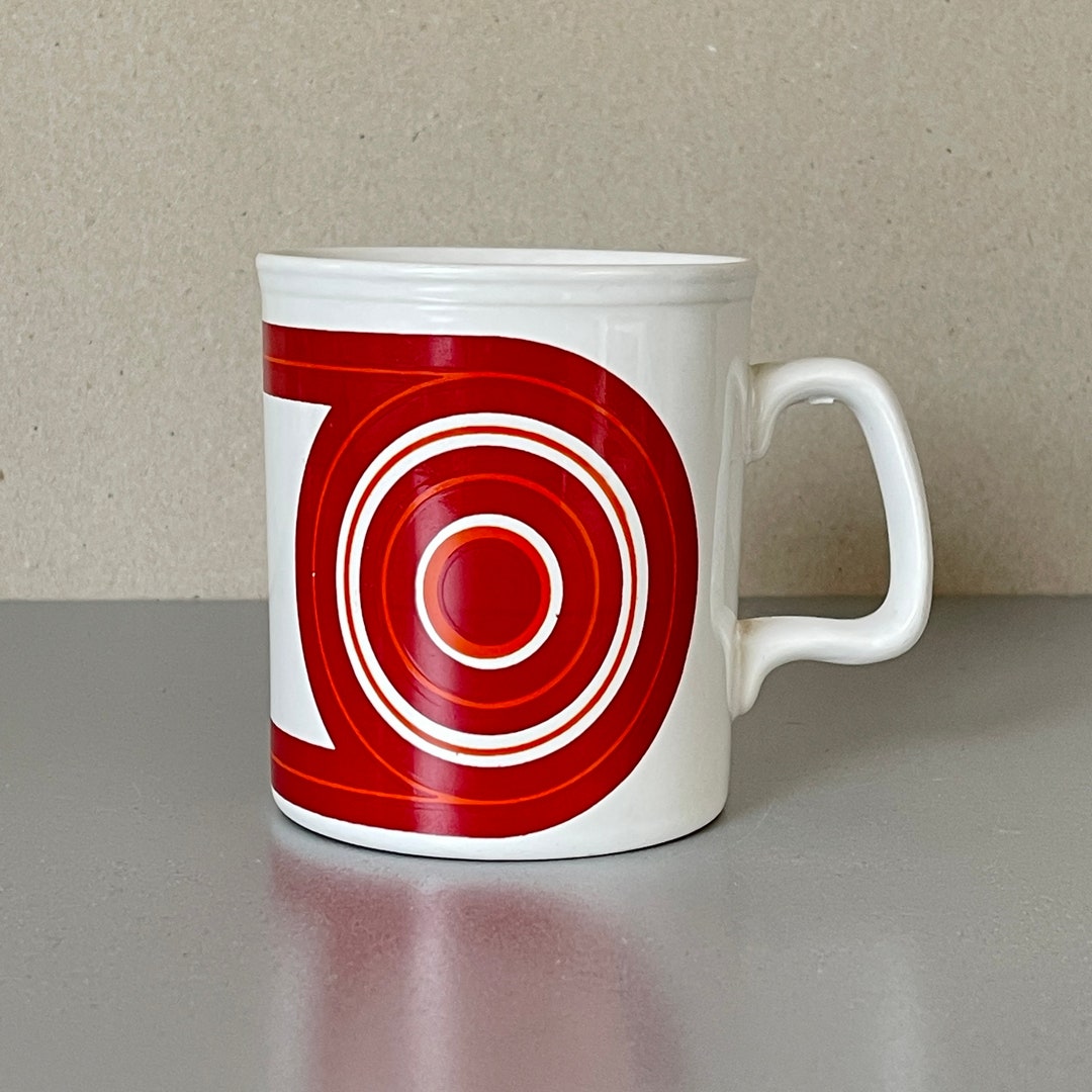 STAFFORDSHIRE RETRO MUG / 60s 70s / English Vintage / - Etsy
