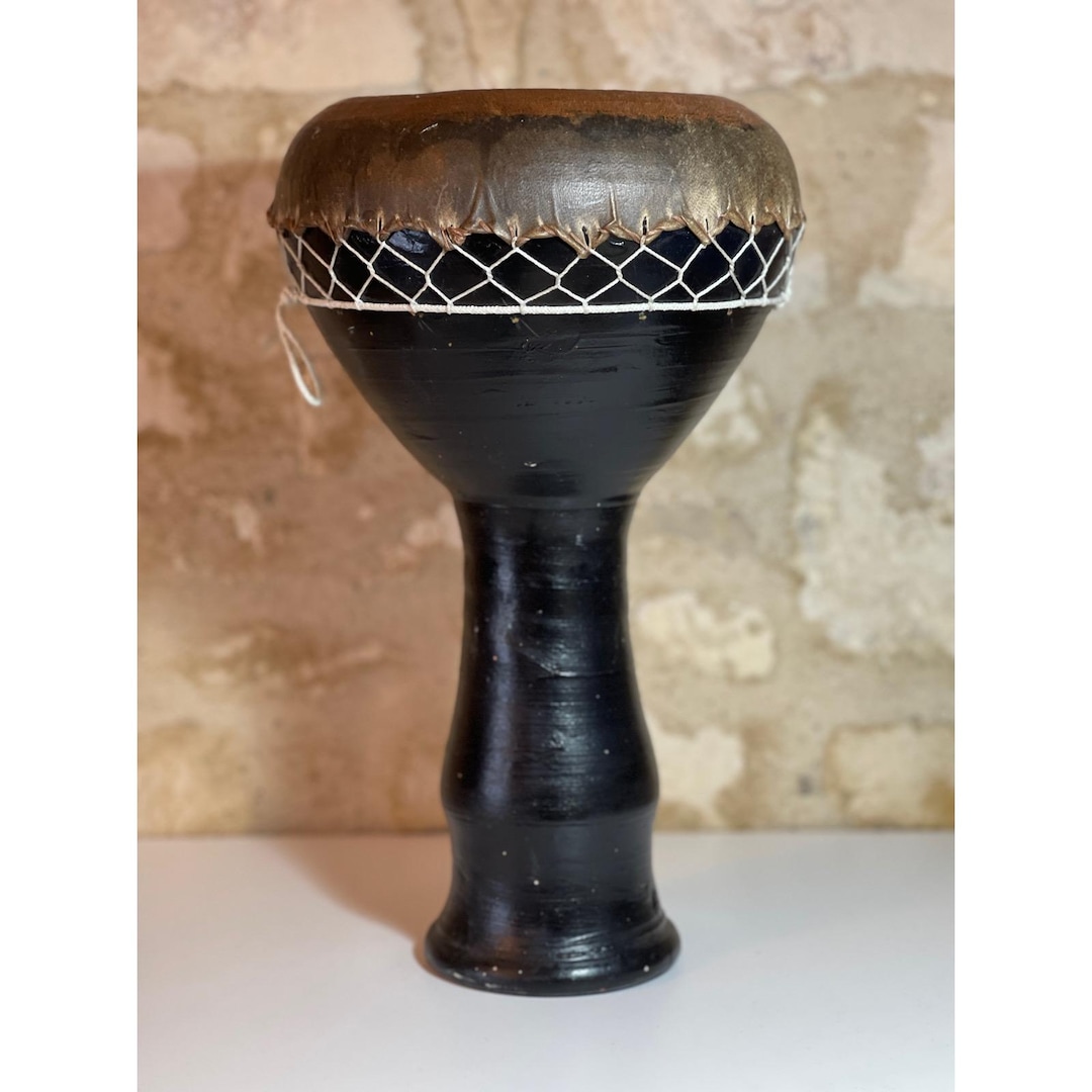 DARBUKA HAND DRUM / Dohola / Ceramic / Authentic Skin / Musical ...