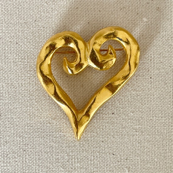 EDOUARD RAMBAUD BROOCH / French Vintage Bijoux / Champagne - Etsy