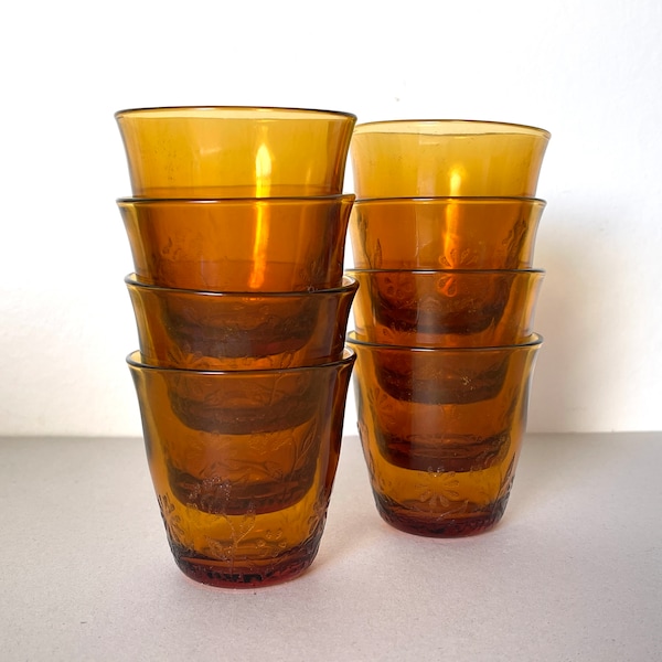 Amber Glassware - Etsy