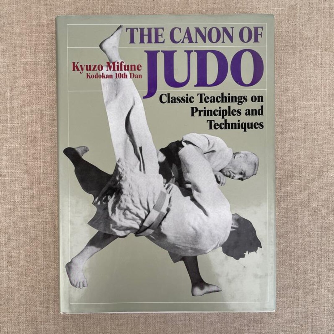 The CANON OF JUDO / Kyuzo Mifune / Vintage Book / English / Hard Cover ...