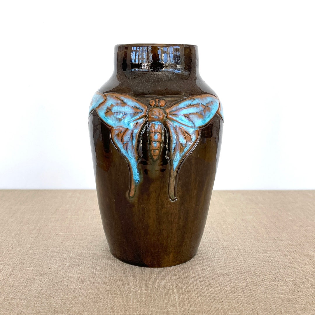 HILMA PERSSON HJELM / Stunning Art Deco Vase / Jugend Vase / Swedish ...